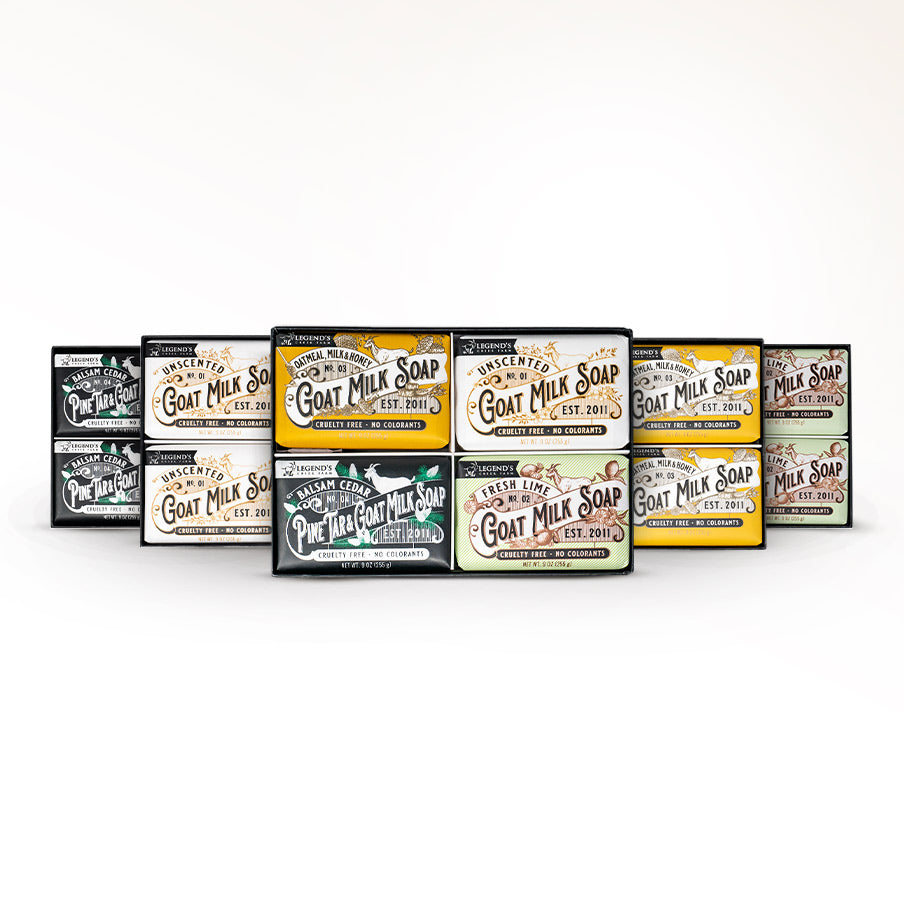 Triple Milled Gift Bundle - 4 Pack – Legend's Creek Farm