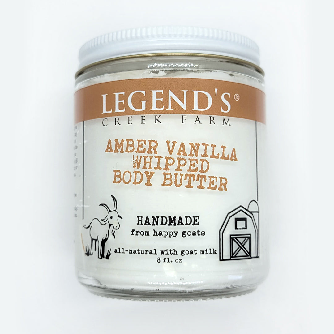 Amber Vanilla Whipped Body Butter – Legend's Creek Farm